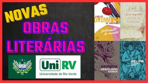 Nova Lista de Obras Literárias para Mdedicina da UniRV 2024 YouTube