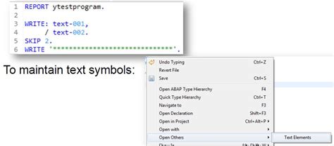 SAP ERP ABAP SIMPLE OUTPUT STATEMENTS