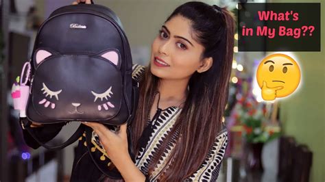 What S In My Bag 2018 Rinkal Soni YouTube