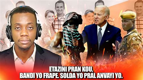 Biden Fenk Mande Pou Solda Kenya Yo Antre Pi Vit Ke Posib Paske Bandi