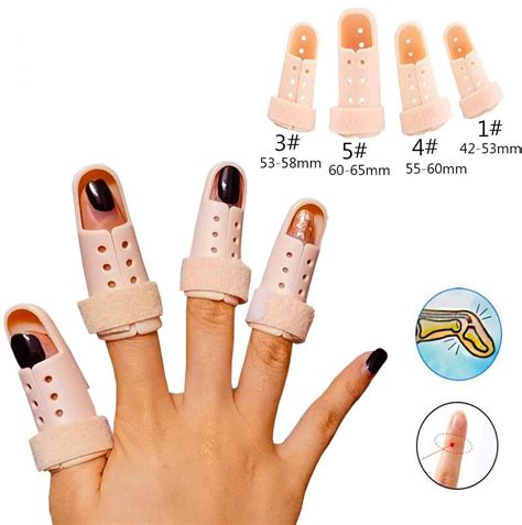 Buy Finger Splints Pack Of 8 Trigger And Mallet Finger Splints For