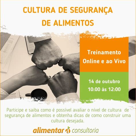 Cultura de Segurança de Alimentos Alimentar Consultoria