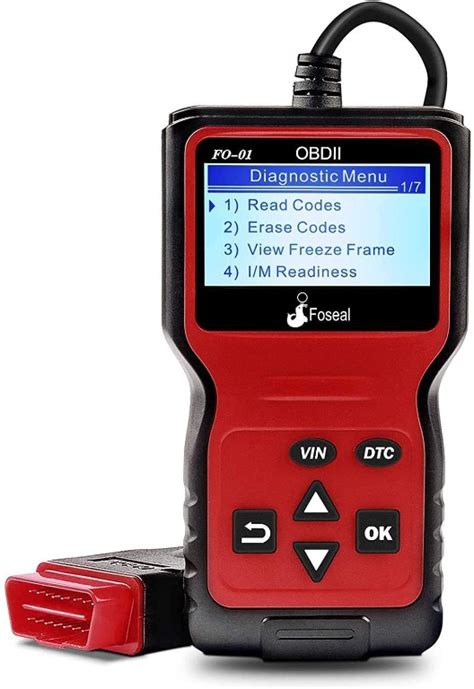 Bnib Foseal Fo Obdii Eobd Can Car Diagnostic Tool Obd Ii