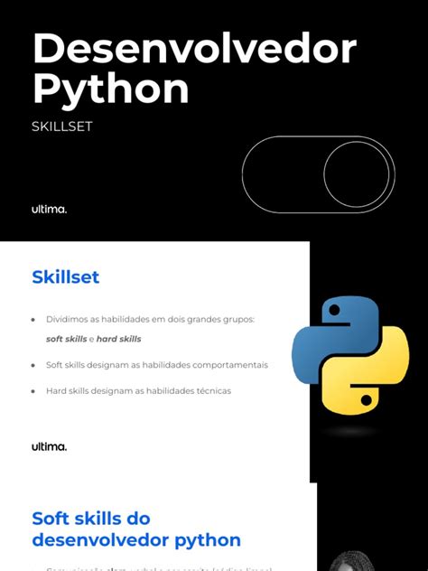 skillset desenvolvedor python pdf