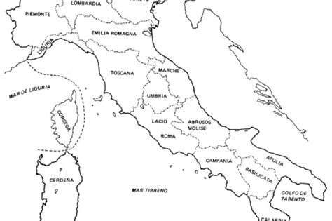 Dibujos De Mapa Politico Italia Para Colorear Vsun