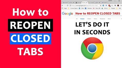 How To Reopen Closed Tabs On Computer Browser In Seconds Easy