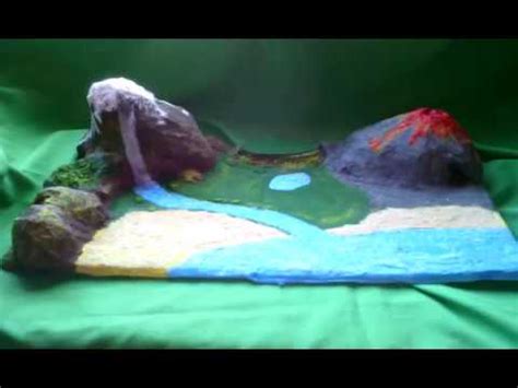 Como Hacer Maqueta De Relieves Paso A Paso Youtube