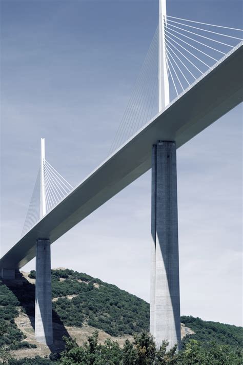 Millau Viaduct Was Designed By Foster In Collaboration With Structural