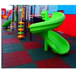 Suelo De Caucho Continuo Miracle Play Parques Infantiles