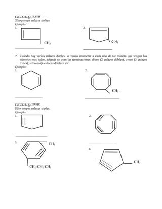 Hidrocarburos Ciclicos PDF Descarga Gratuita