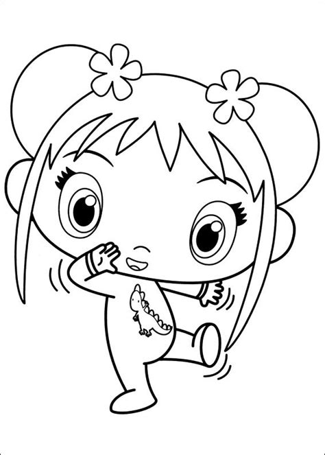 Printable Coloring Book Ni Hao Kai Lan 33