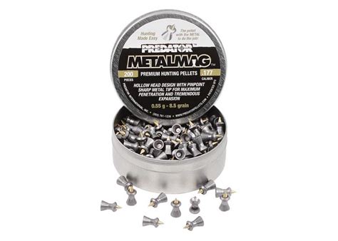 Predator Metalmag Pellets Cal Grains Pointed Ct Air Gun