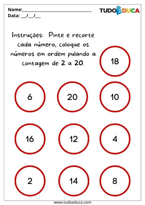 10 Atividades de Matemática Para Alunos Especiais Para Imprimir