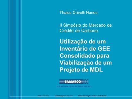 Creditos De Carbono Origem E Conceito De Mercado Ppt Video Online