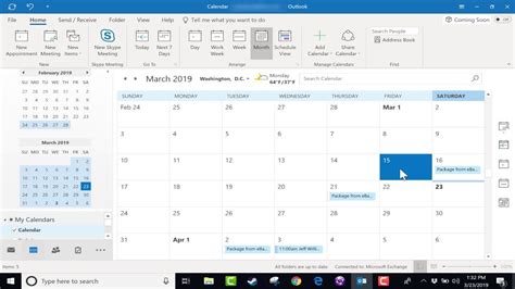 How To Move Email And Calendar Bar In Outlook Modern Calendar Designs