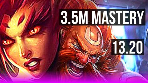 ZYRA Ashe Vs GRAGAS Kai Sa SUP 3 5M Mastery 1100 Games 3 4