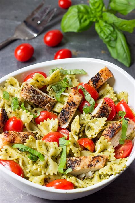 Grilled Chicken Pesto Pasta Recipe Setkab
