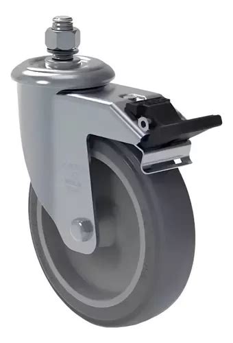 Rueda Para Carritos Y Muebles Schioppa Metalurgica RODIZIO GLE 612 BP G