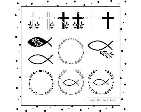 Plotterdatei Taufe Kommunion Konfirmation SVG Eps DXF PNG Vektor
