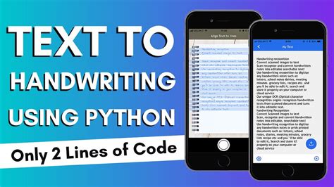 text to handwriting using python text to handwriting converter using python by codewithshani