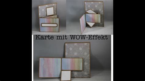 Tutorial Karte Mit Wow Effekt Youtube