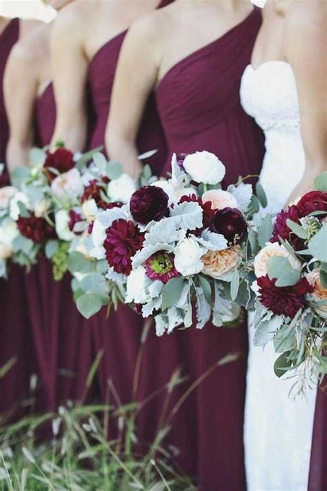 25 Ideias para Casamento Cor Marsala Decoração e Festa