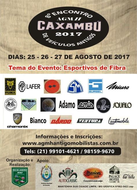 8º Encontro AGMH de Veículos Antigos em Caxambu Minas é de todos nós