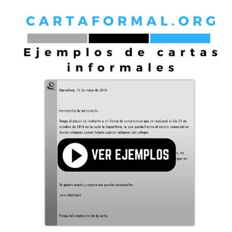 Cómo saber si una carta es formal o informal Diferencias