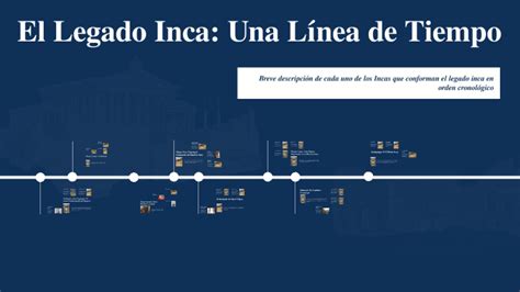 Linea De Tiempo De El Legado Inca By Hernan On Prezi