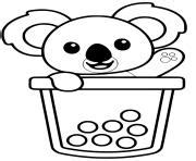 Coloriage Koala à imprimer Dessin Koala à colorier