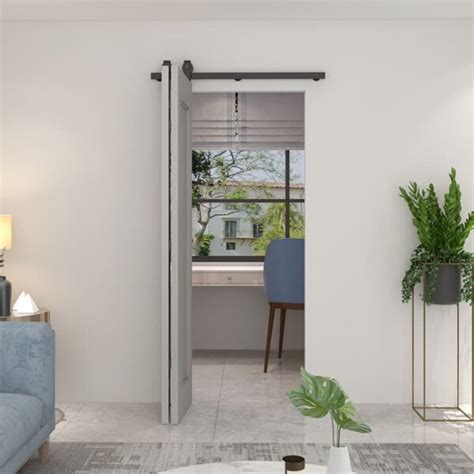 Concealed Track Sliding Hidden Barn Door Hardware Tengyu