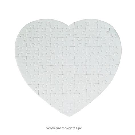 Rompecabeza Corazon Sublimacion PromoVentas