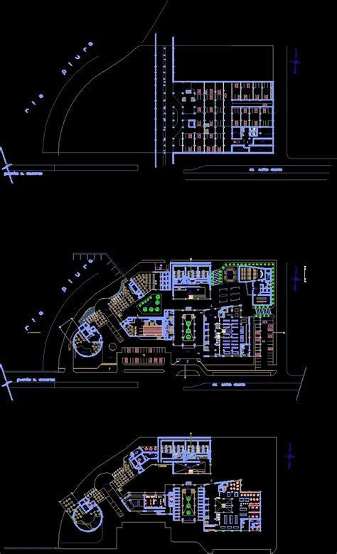 Commercial Center DWG Block For AutoCAD Designs CAD