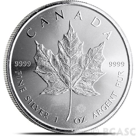 Buy 2015 1 Oz Silver Canadian Maple Leaf Bullion Coin 9999 Fine