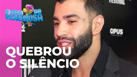 Gusttavo Lima quebra o silêncio e fala sobre foto que está circulando