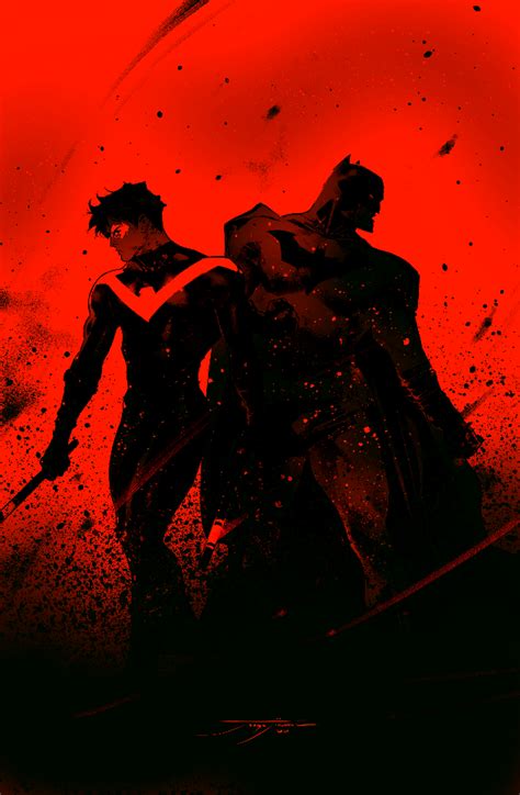 Artwork Cool variant for Batman 99 by Jorge Jiménez r Nightwing