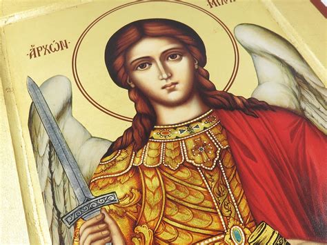 Ikona Bizantyjska Archanio Micha Upominki Z Agiewnik