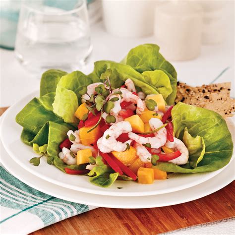 Salade Ceviche Aux Crevettes Nordiques Et Mangue Les Recettes De Caty