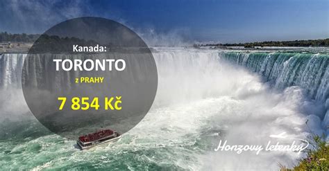 Levně z Prahy do TORONTA Honzovy letenky