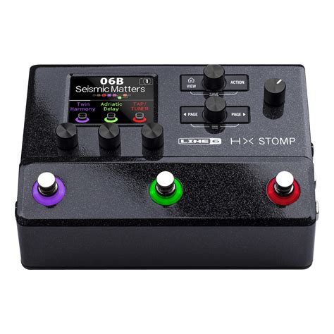 Line Hx Stomp Guitar Multi Effects Musik Produktiv
