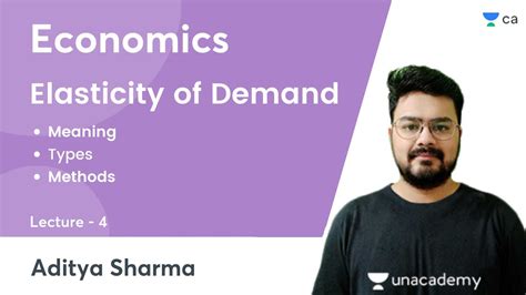 L Elasticity Of Demand Meaning Types Methods Aditya Sharma