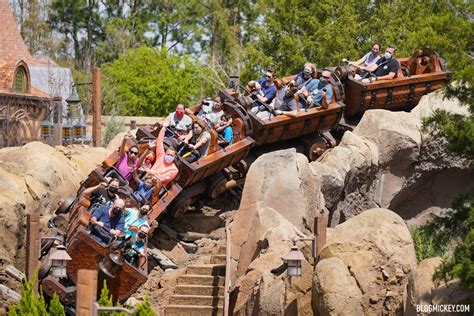 Seven Dwarfs Mine Train Big Thunder Mountain Now Loading Every Row At