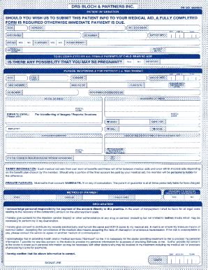Fillable Online Patient Consent Form Genentech Access Solutions Fax