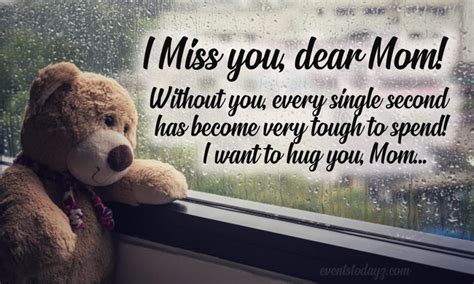 Miss You Mom Status Messages Quotes Missing You Mom