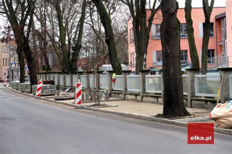 Elka Pl Pierwszy Etap Remontu Ulicy Ko Ciuszki