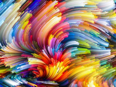 HD Wallpaper Abstract Wallpaper Paint Colors Colorful Rainbow