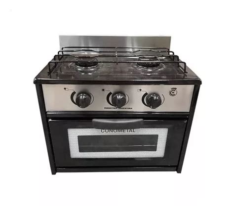 Anafe Cocina 2 Dos Hornallas Con Horno Para Gas Envasado Cuotas Al