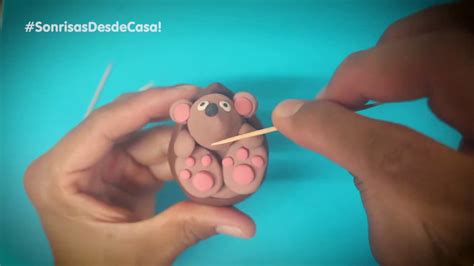 SonrisasDesdeCasa Aprende a hacer un erizo con plastilina fácilmente
