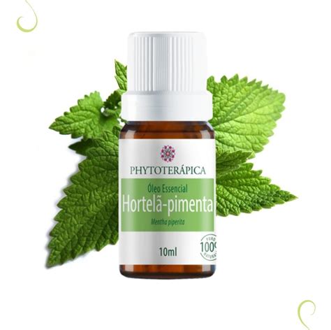 Óleo Essencial Hortelã Pimenta Para Dor De Cabeça 10 Ml Puro MercadoLivre