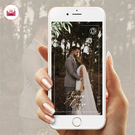 Filtro Para Instagram De Casamento Bruna Gomes Convites